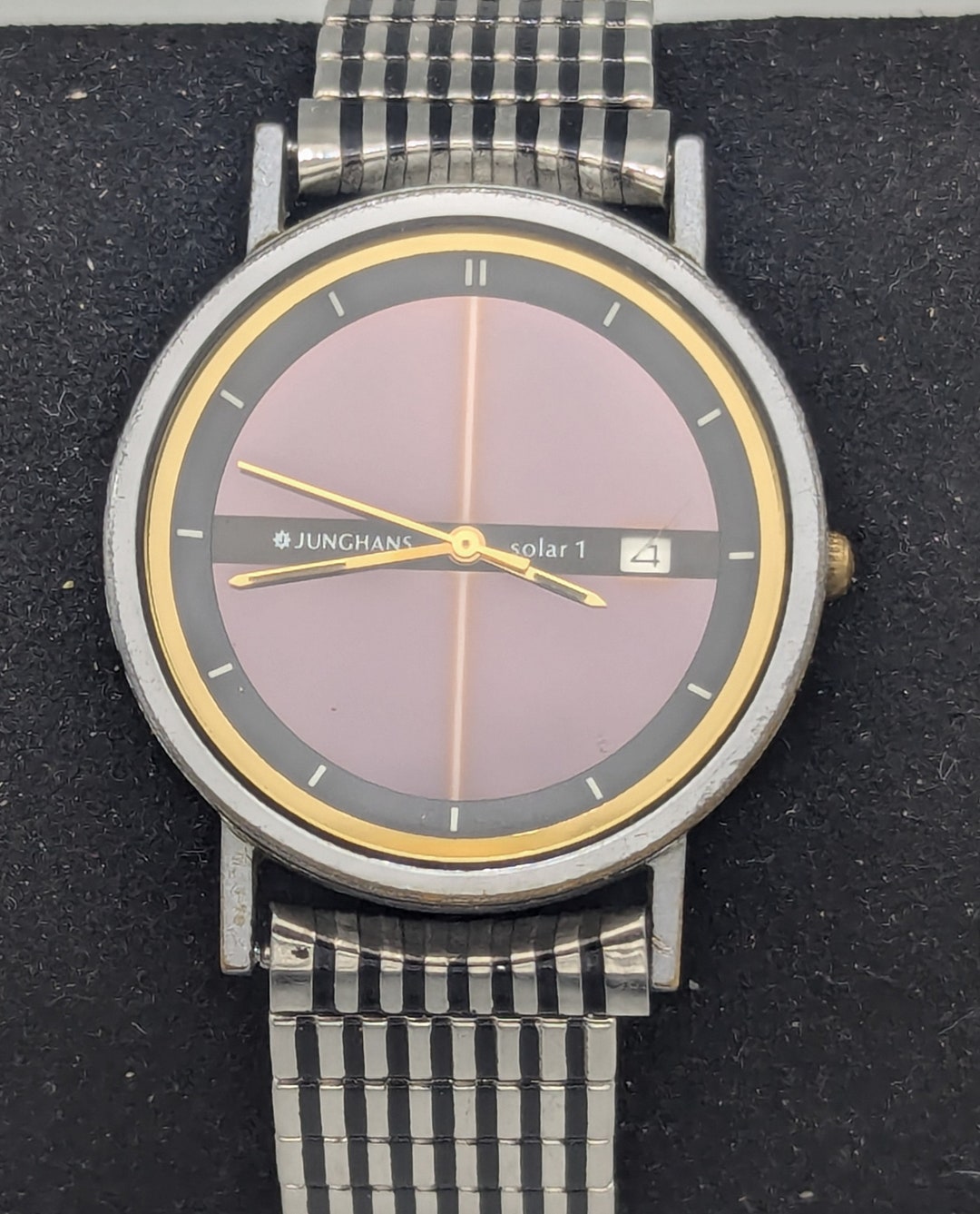 Junghans SOLAR ONE Stainless Steel Solar Watch W/date - Etsy