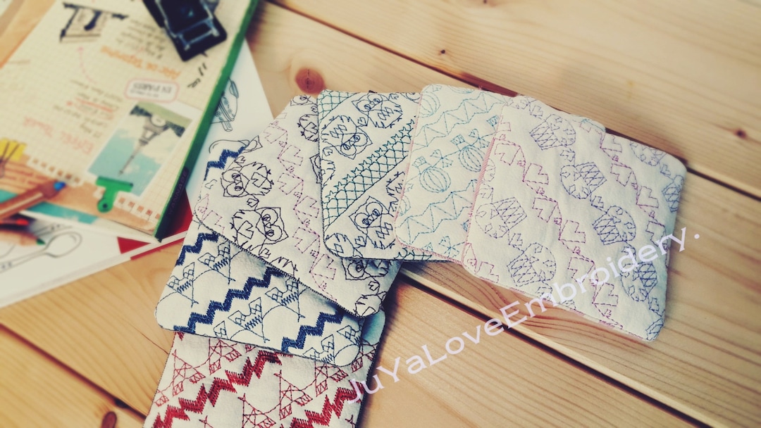 ITH Coasters _ in the Hoop Coasters _ Machine Embroidery Design ...