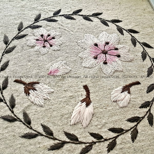 Botanical Embroidery Patterns - Etsy