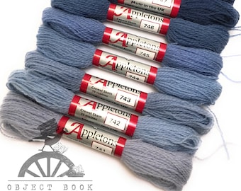 Appletons Skeins Crewel 2ply & Tapestry 4ply Wool British | Etsy
