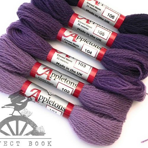 Appletons Skeins Crewel 2ply & Tapestry 4ply Wool British - Etsy