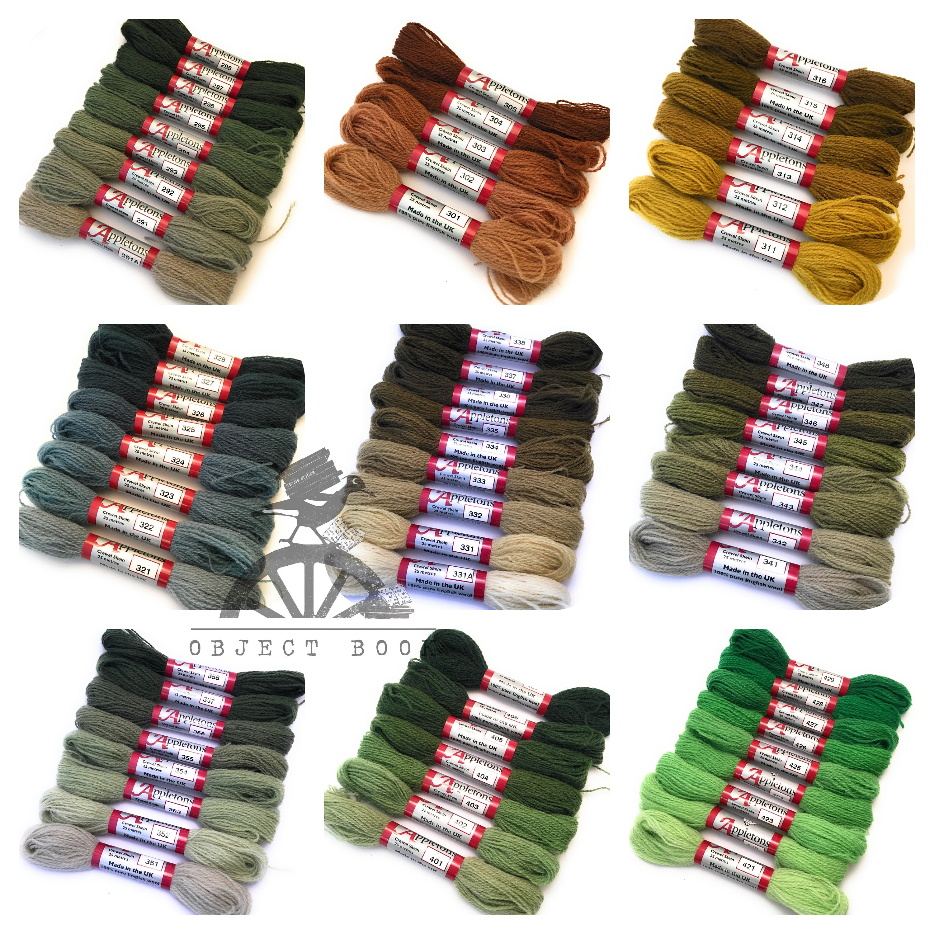 Appletons Skeins Crewel 2ply & Tapestry 4ply Wool British - Etsy UK