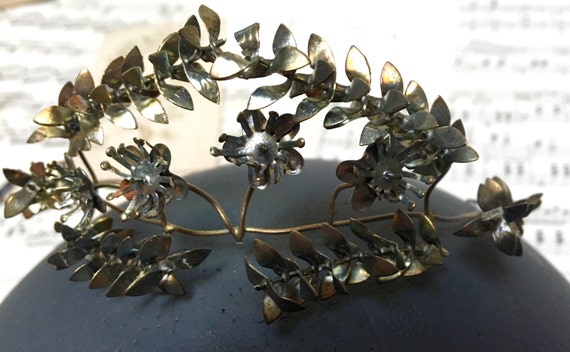 Myrtle tiara wedding crown bridal hair ornaments beautiful | Etsy