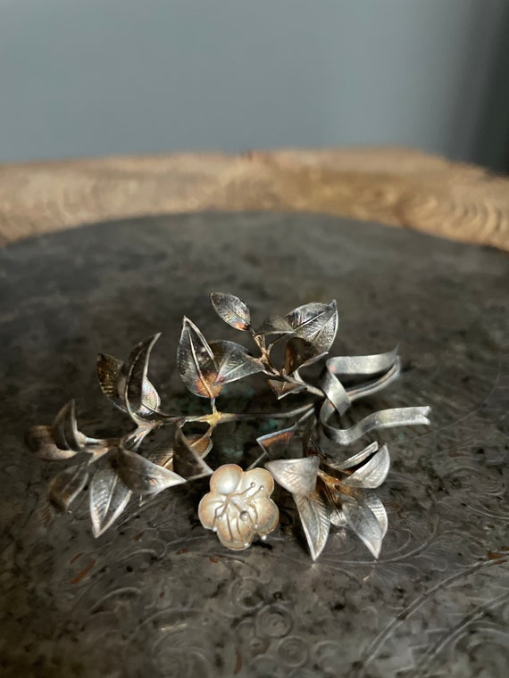 wedding crown, bridal head piece, German Myrtle, Boho… - Gem