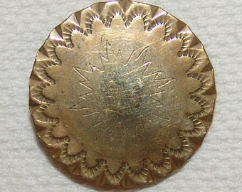 Tombac Button | Etsy