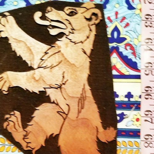 Fishbone Ermine Woodcut for Wood Block Printing or Leather - Etsy