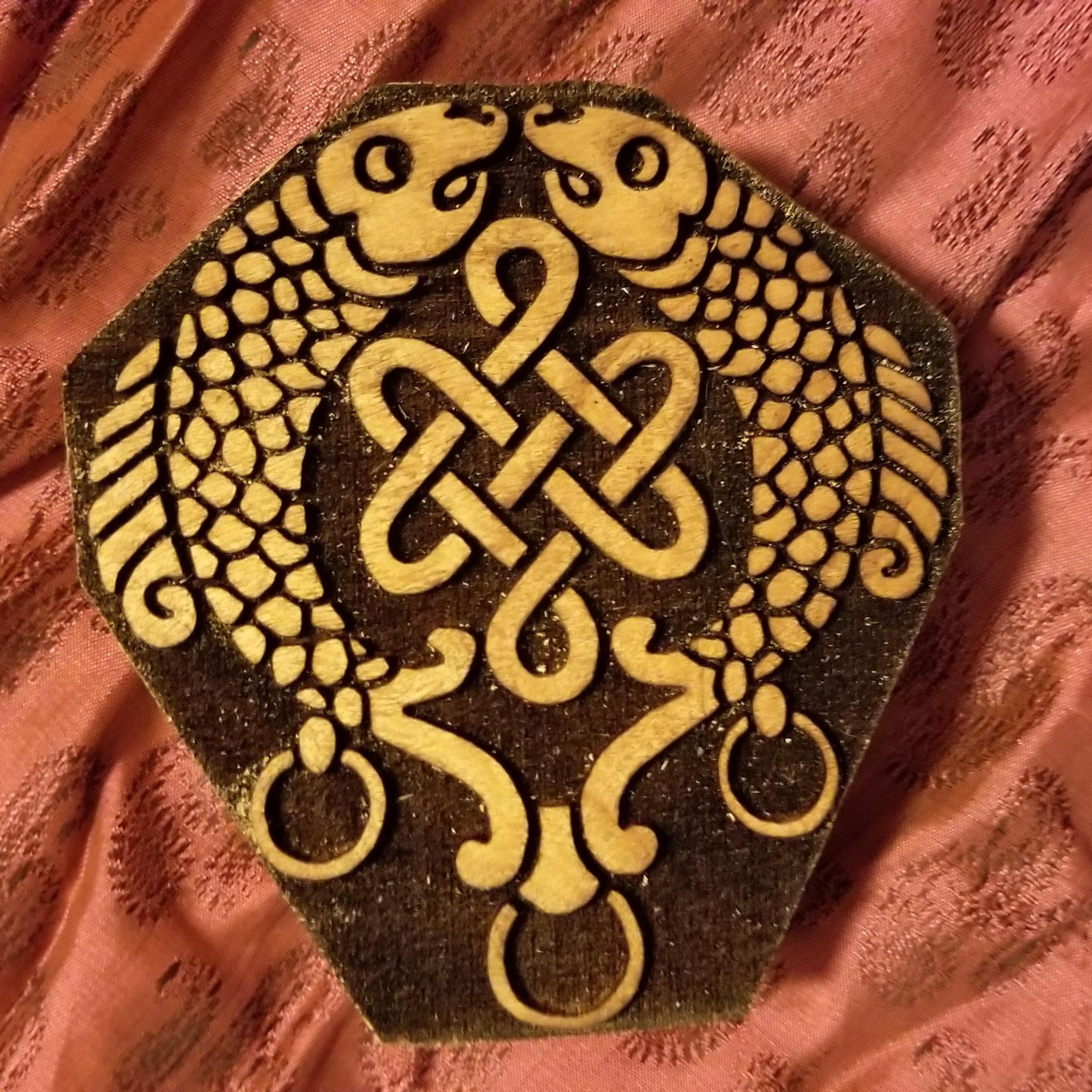 Ulzii Mongol Fish Solid Woodcut for Wood Block Printing or - Etsy Canada