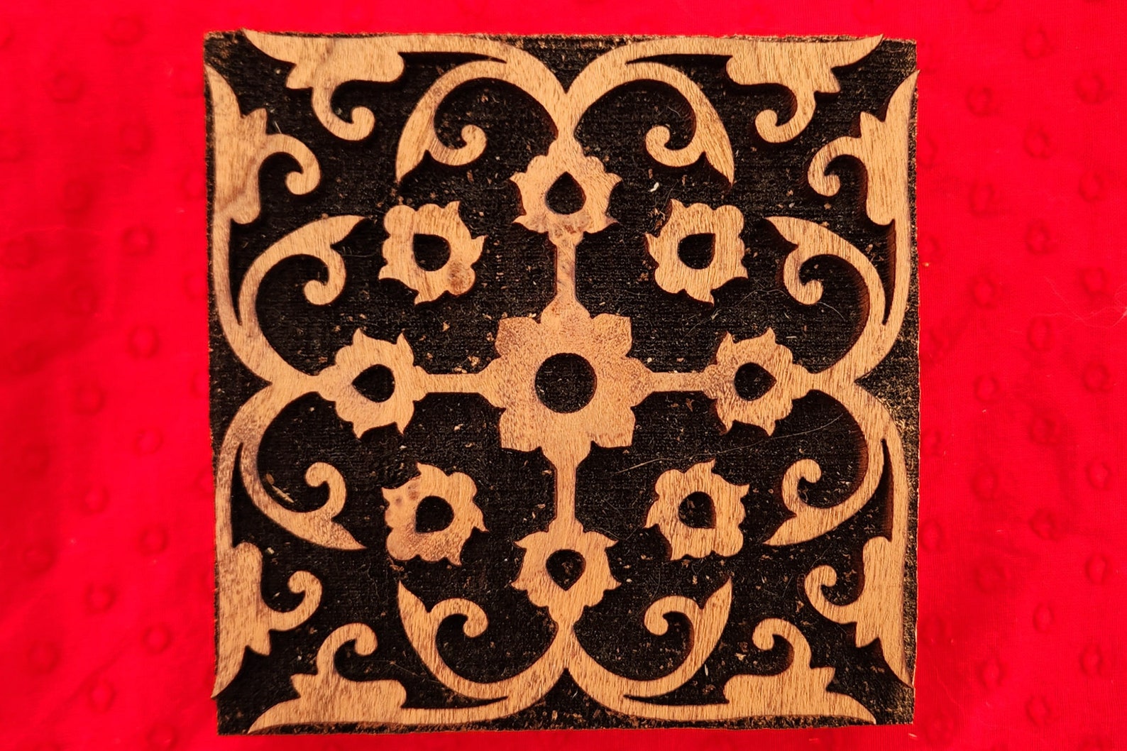 Ottoman Tile Design From Tokapi Palace Woodcut for Wood Block Printing ...