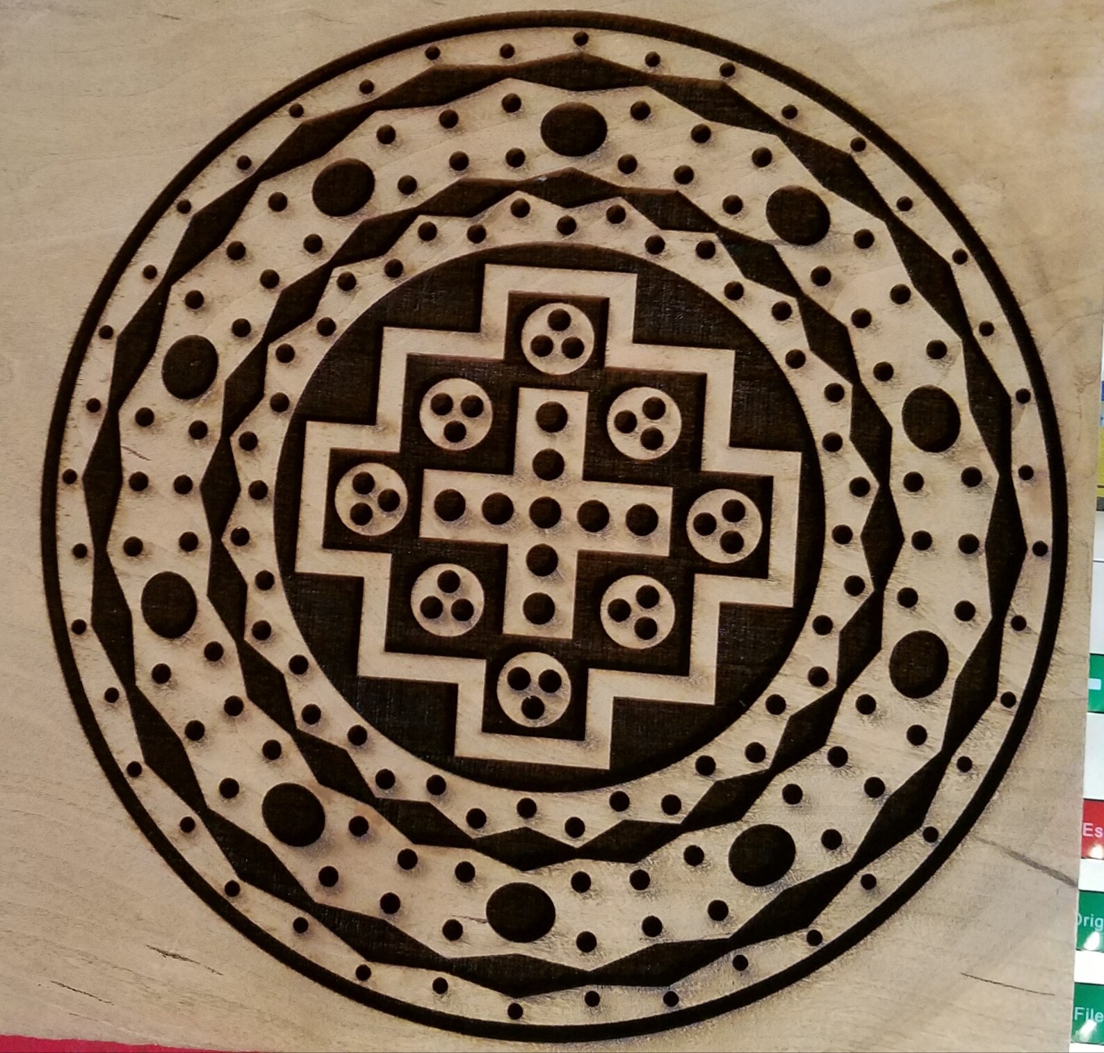 10th Century Rus Gameboard New Version Woodcut Stamp for Wood Block ...