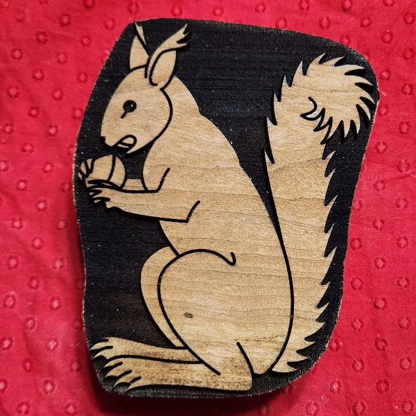 Squirrel Leather Stamp - Etsy