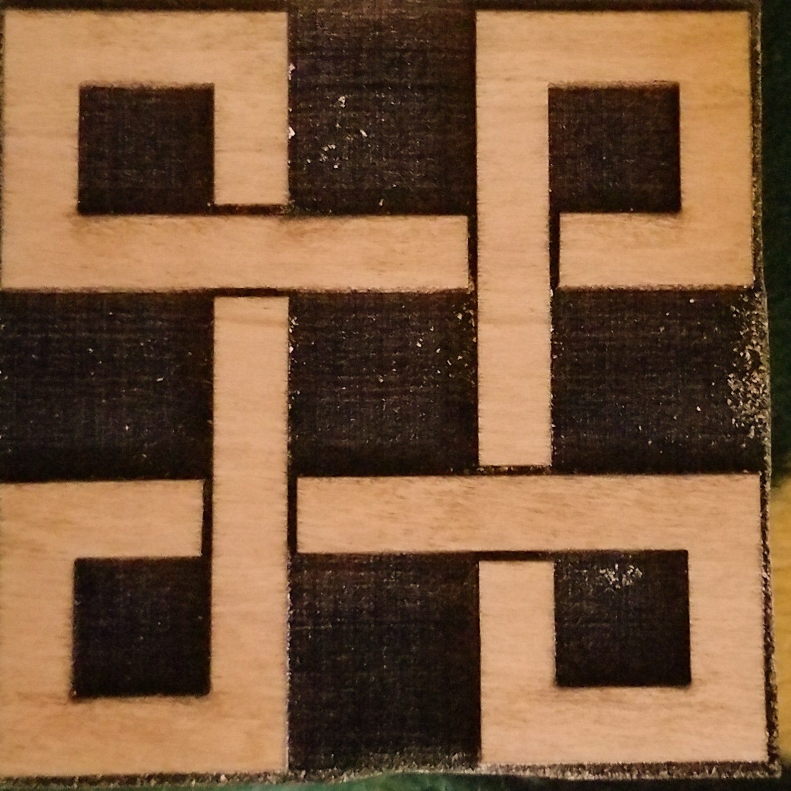 Bowen Cross or Bowen Knot Woodcut for Wood Block Printing or Leather ...