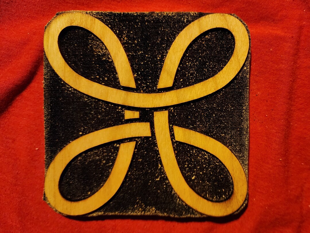 Bowen Knot Woodcut Stamp for Wood Block Printing or Leather Embossing ...