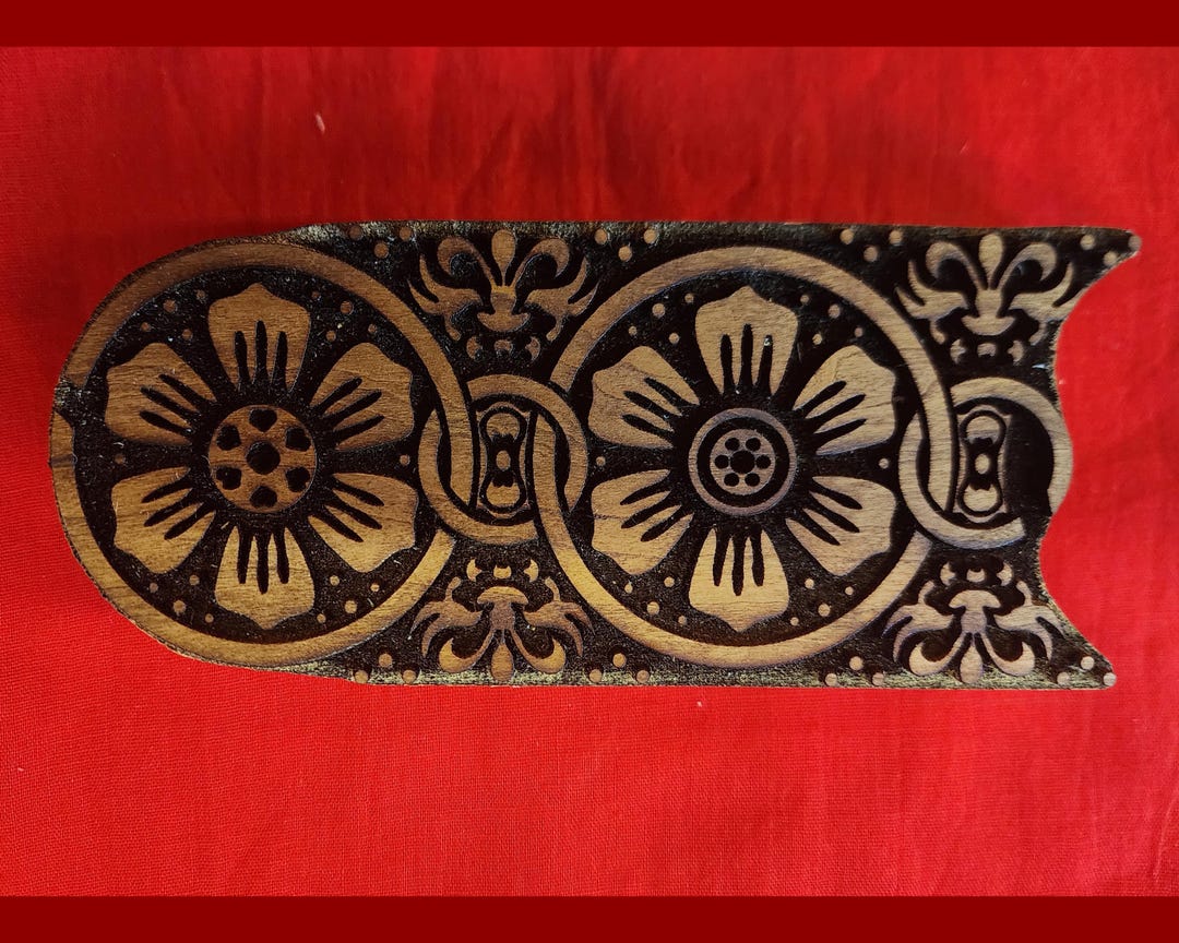 Repeating Pattern From Norderö Altar Cloth Woodcut Stamp for Block ...