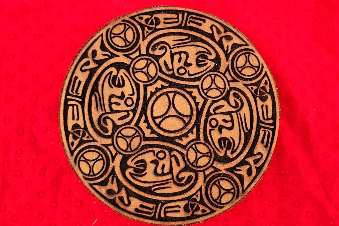 Vendel Design Woodcut for Wood Block Printing or Leather Embossing SCA ...