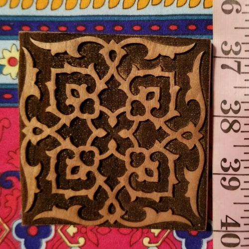 Ottoman Tile Design From Tokapi Palace Woodcut for Wood Block - Etsy