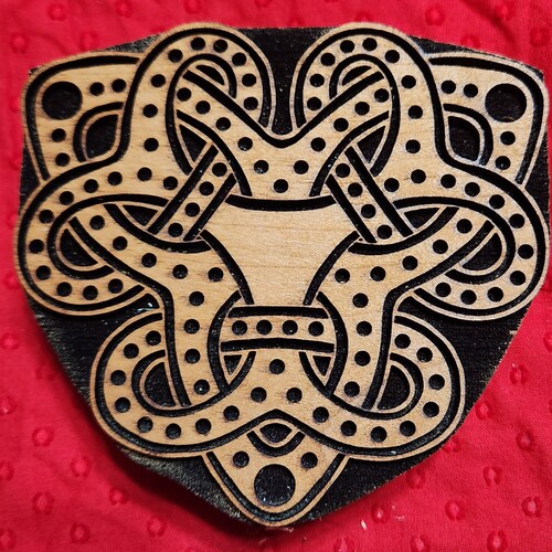 10th Century Rus Mushroom Round Woodcut for Wood Block - Etsy