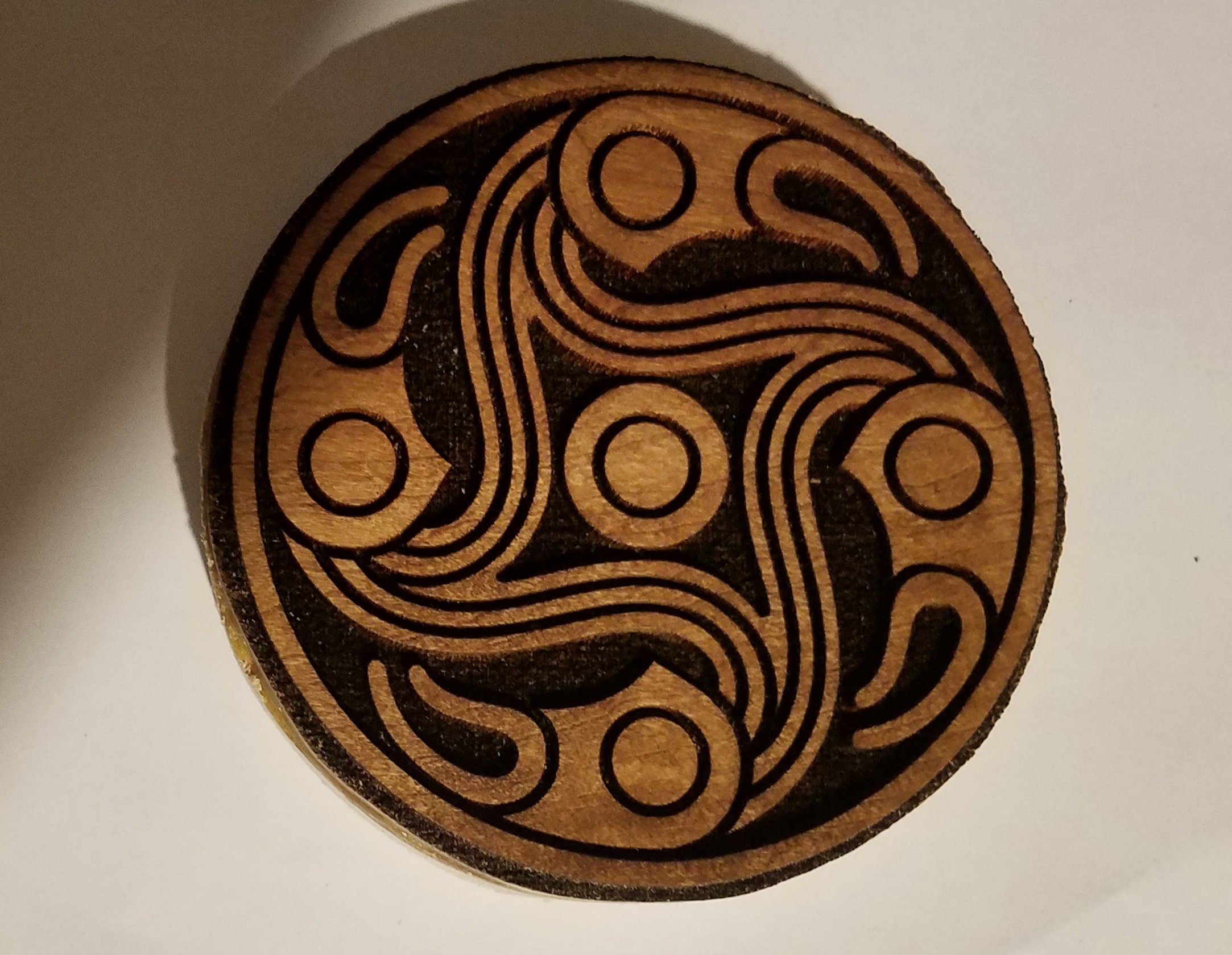 10th-11th Century Mammen Pre-viking Style Germanic Quad Raven Wheel ...