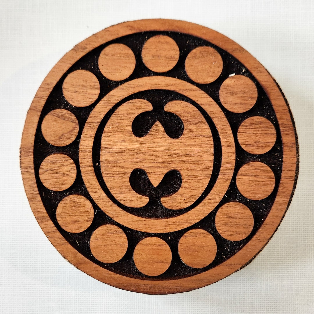 8th Century Rus Steppes Saltovo Mayaki Fabric Roundel Woodcut - Etsy