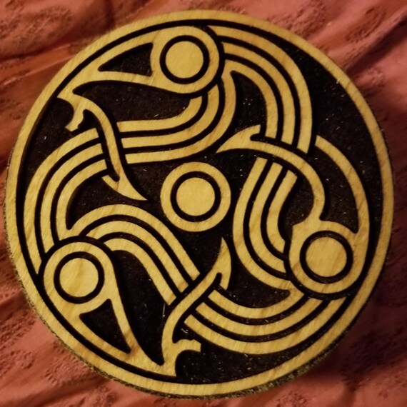 Viking Knotwork Raven