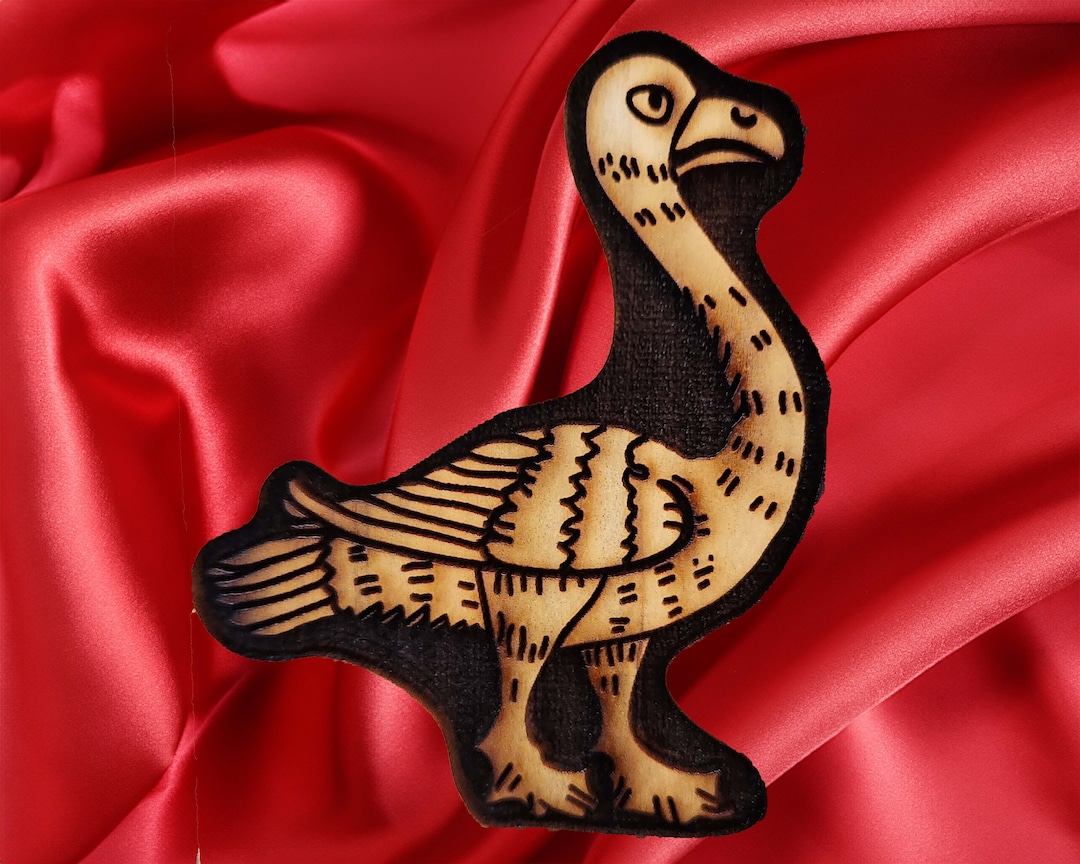 Rampant Frog Heraldic Woodcut Stamp for Wood Block Printing or Leather ...