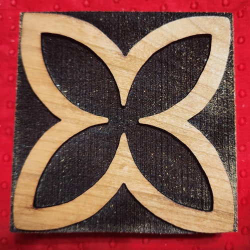 Compass Star Woodcut for Wood Block Printing or Leather - Etsy