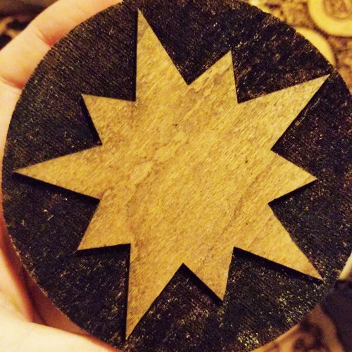Compass Star Woodcut for Wood Block Printing or Leather - Etsy