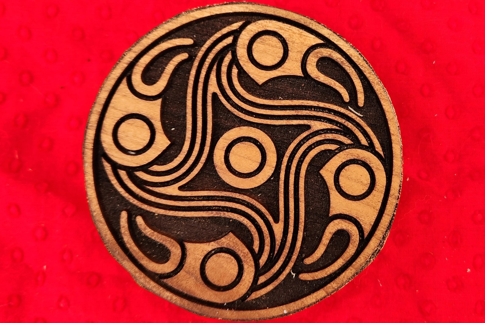 10th-11th Century Mammen Pre-viking Style Germanic Quad Raven Wheel ...