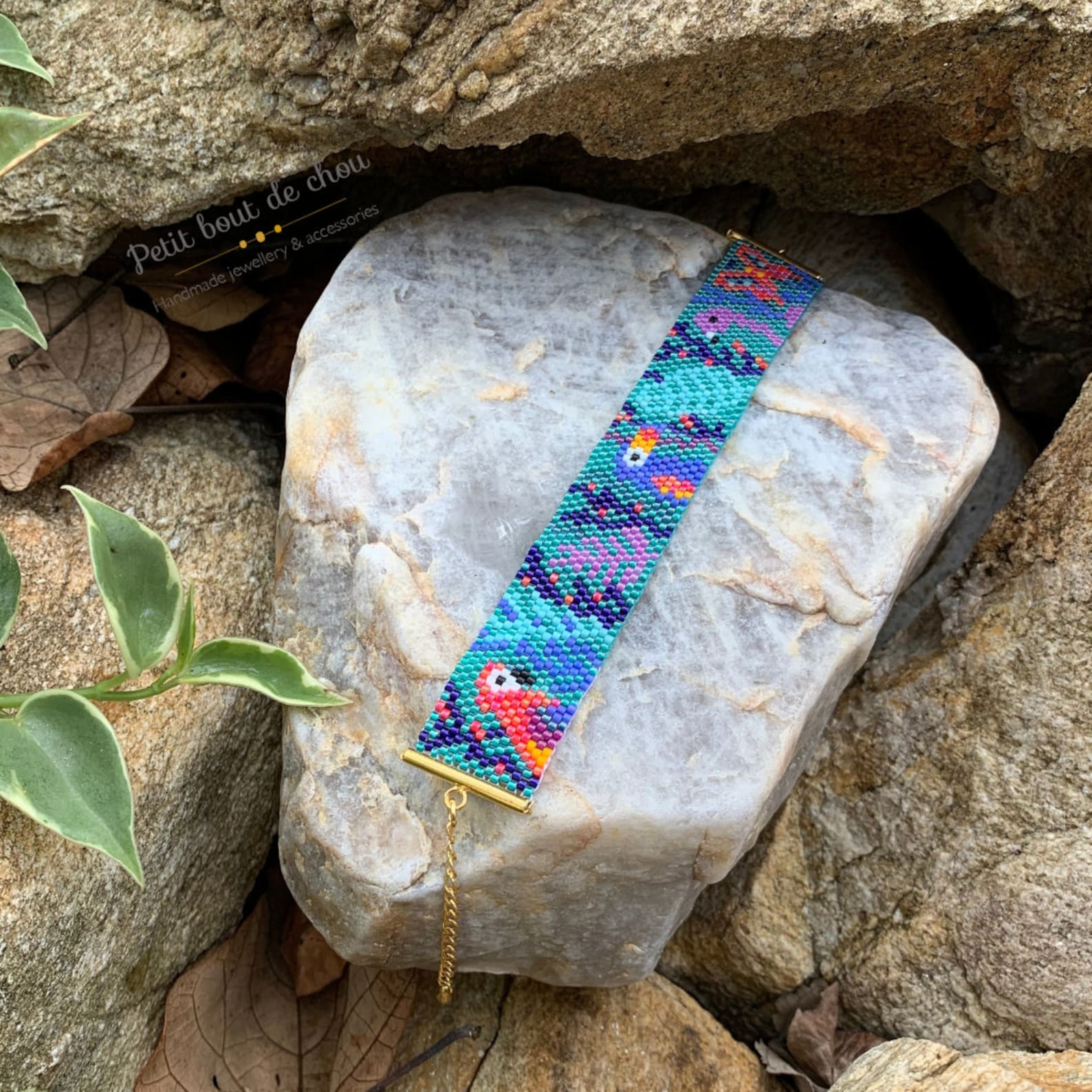 PDF Peyote Bracelet Pattern/beading Grid/odd Count Peyote Bracelet ...