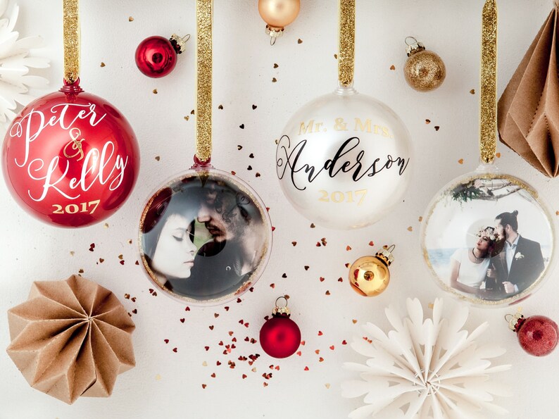 DIY Photo Christmas ornaments Personalized Christmas | Etsy