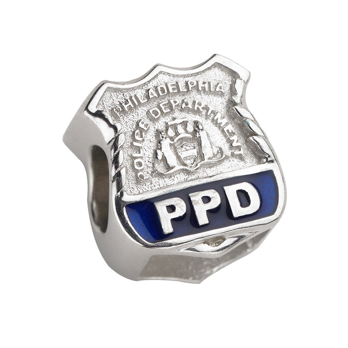 Philadelphia Police Charm Fits Pandora Bracelets Sterling - Etsy