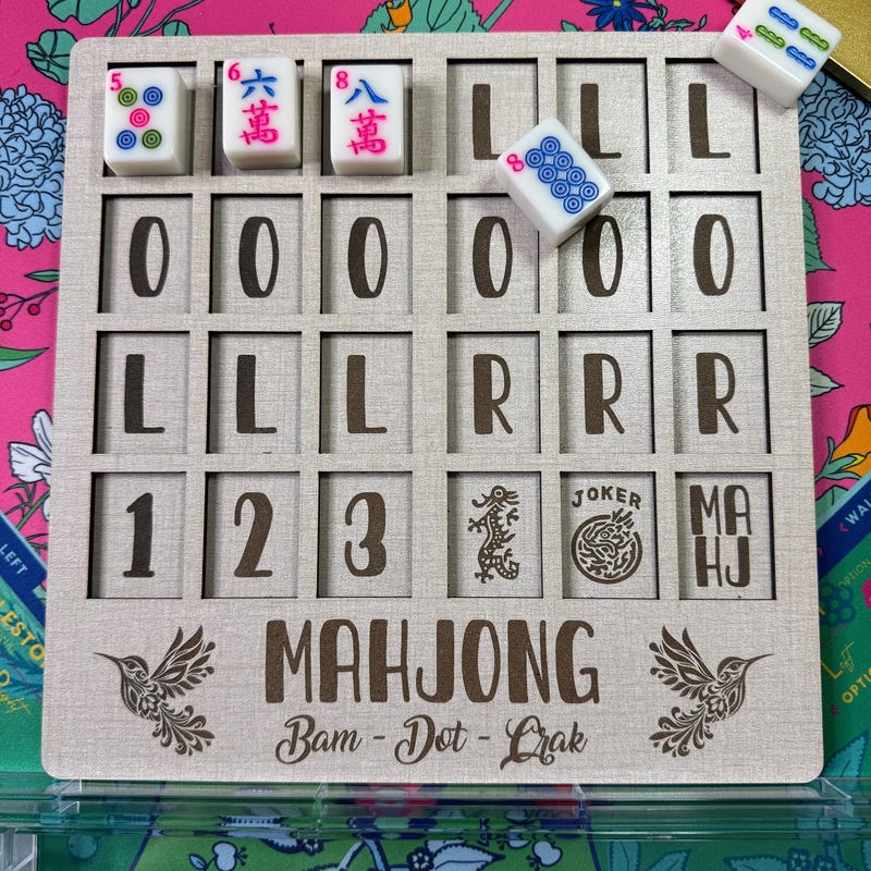 Solo Mahjong Board - Etsy