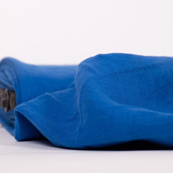 Blue Linen Fabric - Etsy