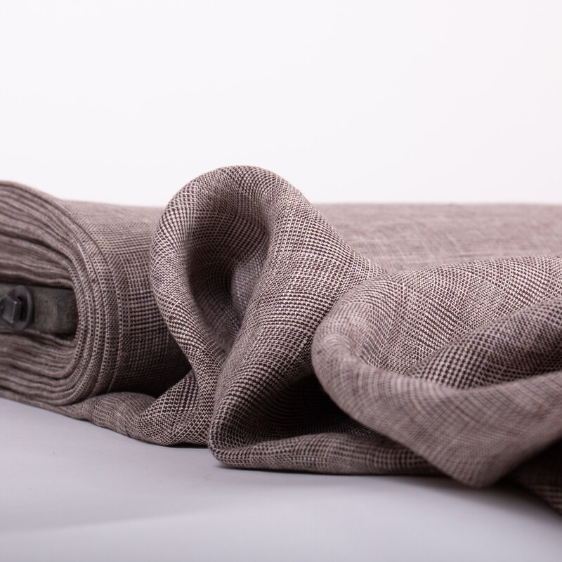 Checked Linen Fabric - Etsy