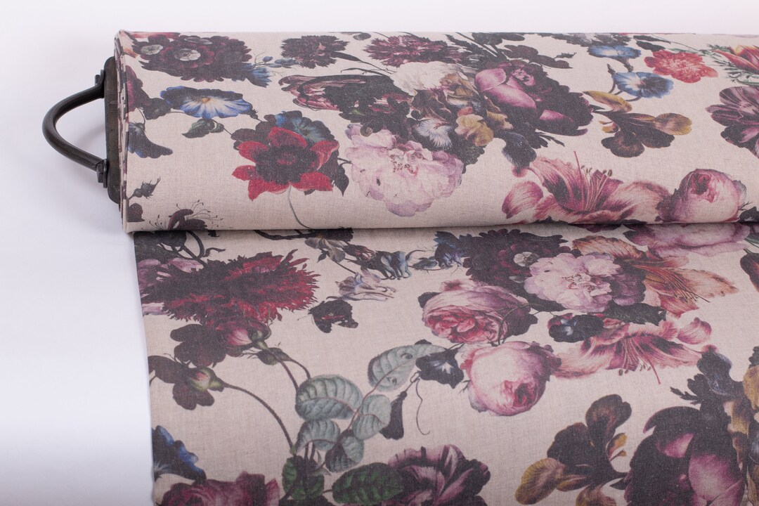 Pure Linen Fabric for Apparel and Home Projects. Nord Classic - Dutch ...