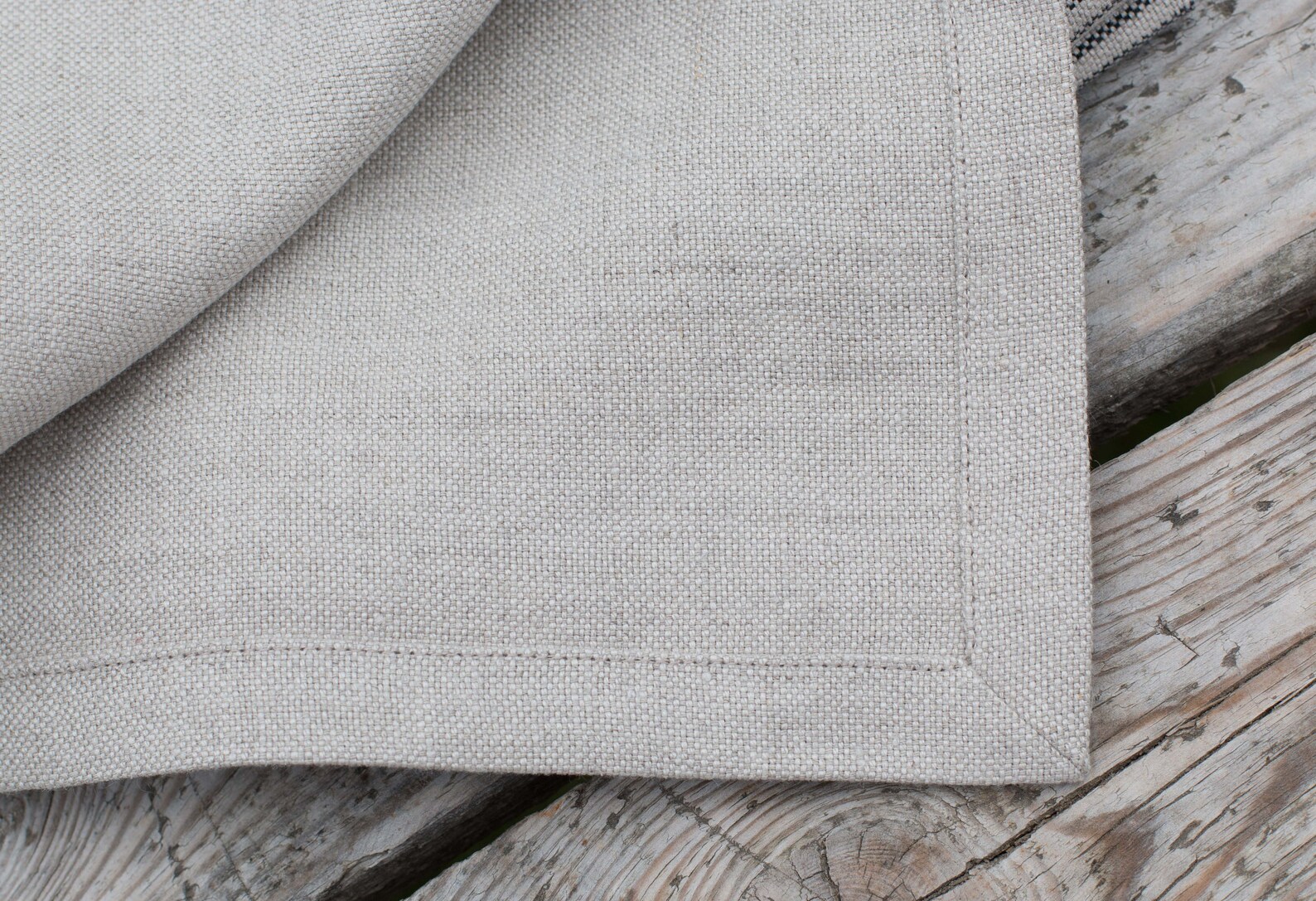 100 % LINEN NAPKINS Mitered Hem sets of 2 4 6 8 10 12 | Etsy