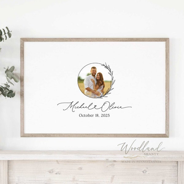 Guest Book Frame - Etsy