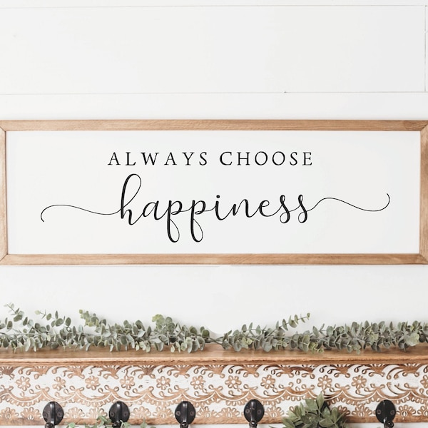 Choose Happiness - Etsy