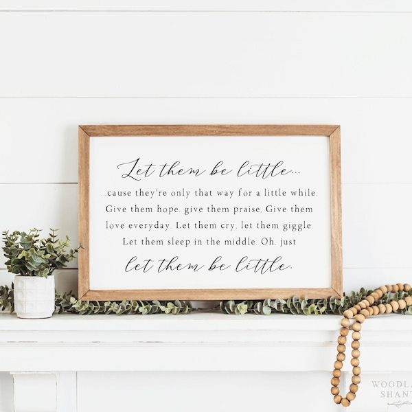 Let Them Be Little - Etsy