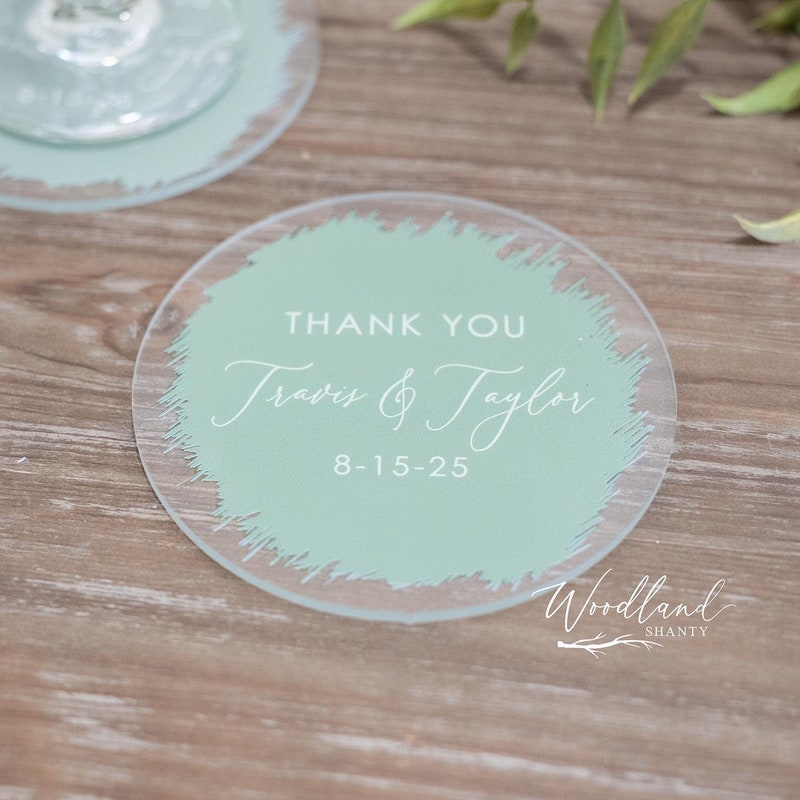 Wedding Coasters - Etsy