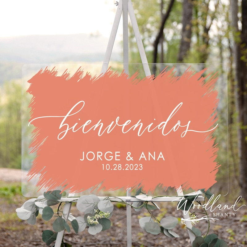 Bienvenidos Sign - Etsy