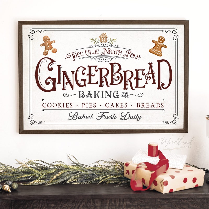 Gingerbread Kitchen - Etsy