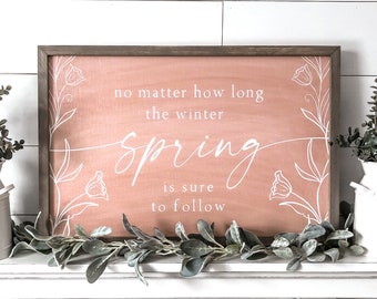 Farmhouse Spring Decor | Etsy