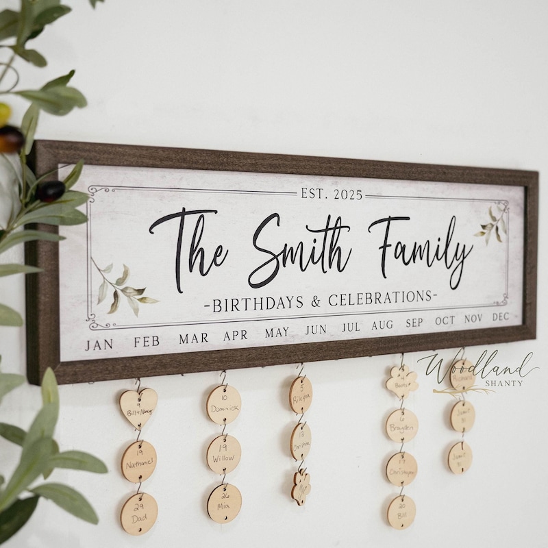 Tree Name Sign Christmas - Etsy