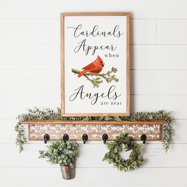 Cardinals Appear When Angels Are Near Svg - Etsy