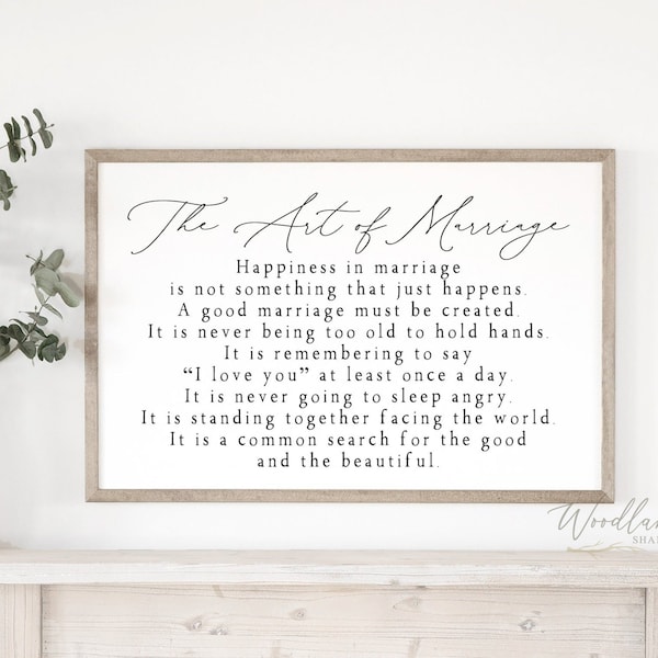 The Art of Marriage - Etsy