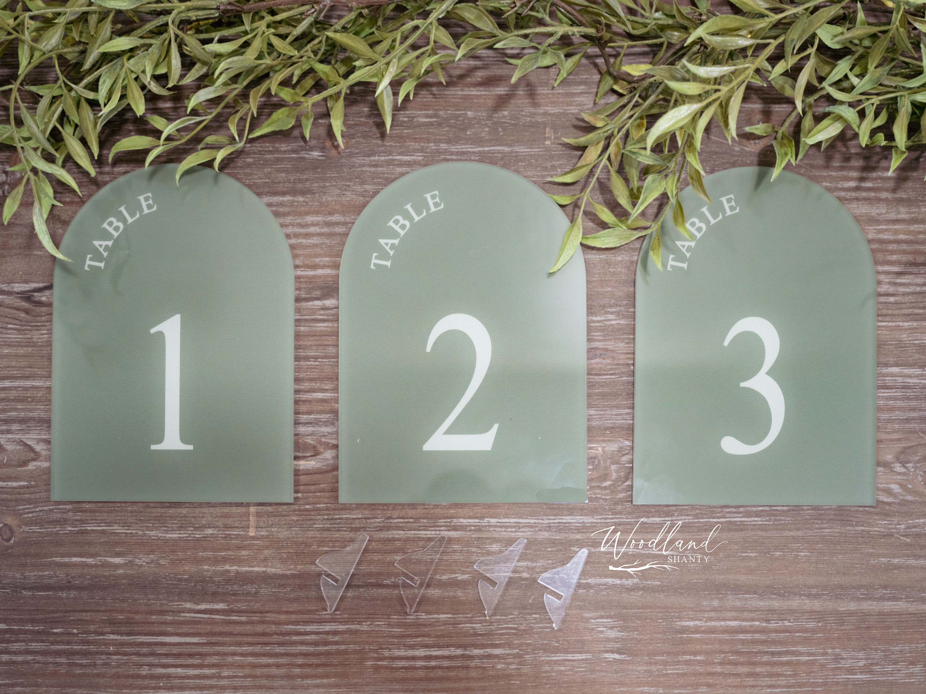 Arched Table Numbers, Wedding Table Numbers, Wedding Table Decor, Table ...