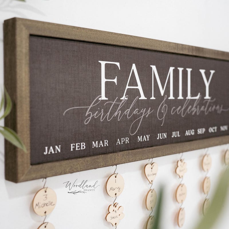 Large Family Sign - Etsy