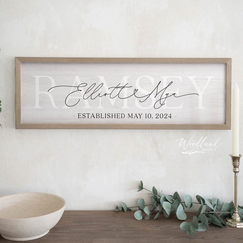 Newlywed Signs - Etsy