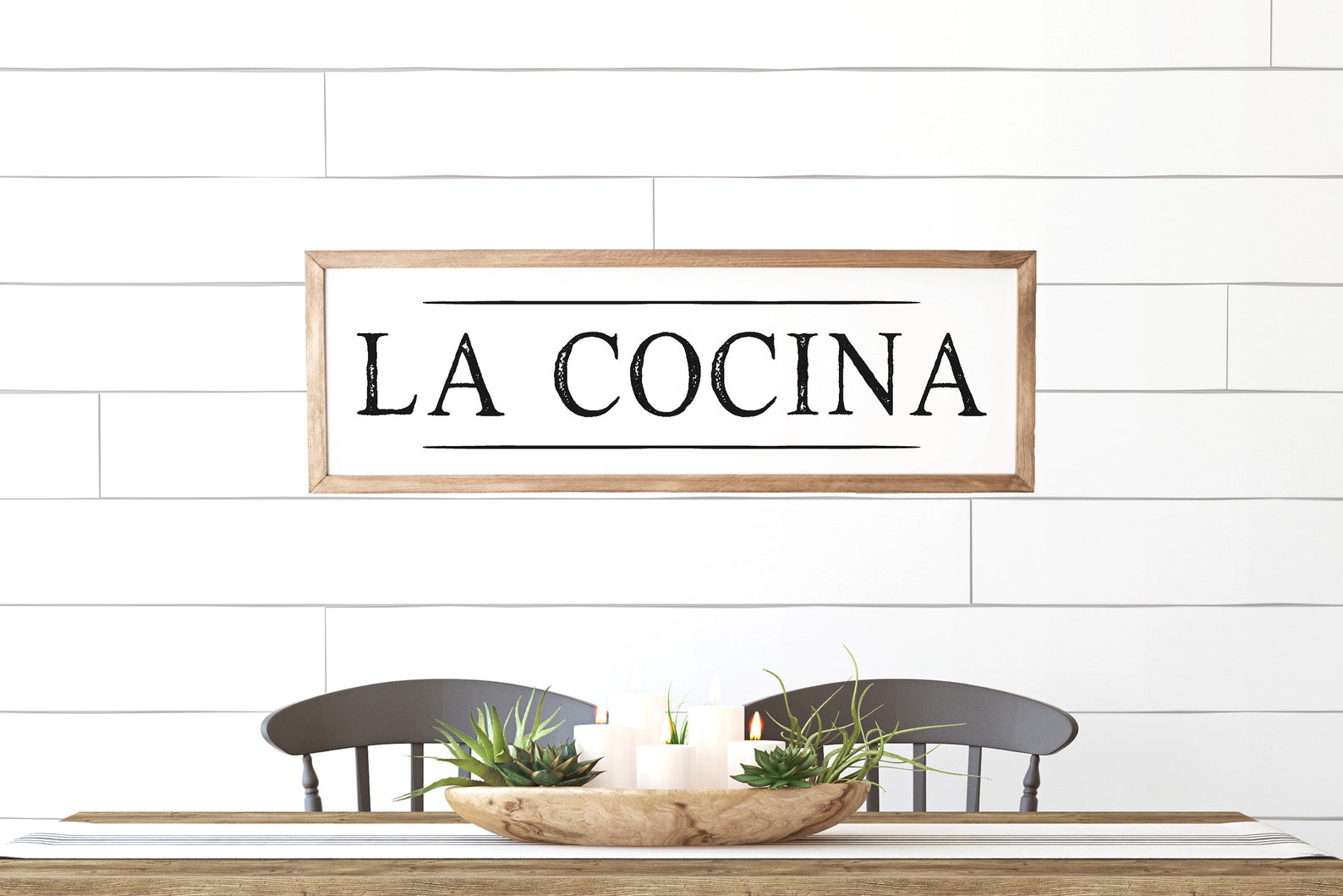 La Cocina Sign Spanish Mexican Kitchen Decor | Etsy