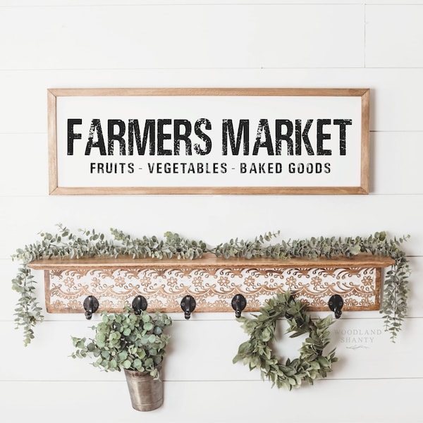 Farmers Market Sign - Etsy